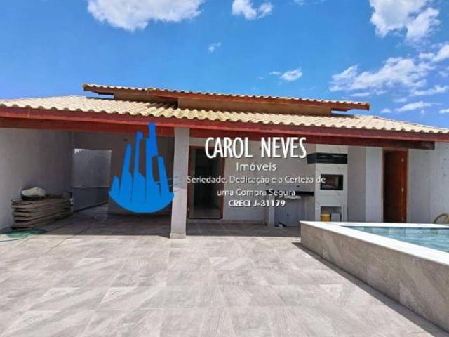 CASA 3 DORMITORIOS 2 SUITES PISCINA LADO PRAIA FINANCIAMENTO ITANHAEM