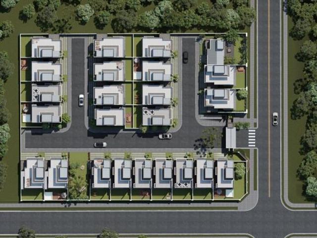 Casa 3 dormitórios em Condomínio Bairro Bacacheri