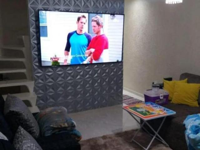 casa 3 dormitorios sendo 1 suite c banheira, 2 vagas, salão de festa c banheiro