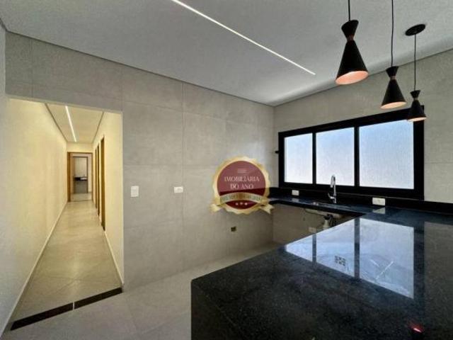 Casa 3 dormitorios reformada com espaço gourmet no Boqueirão, Praia Grande SP