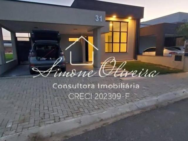 Casa 3 dormitórios, térrea em condomínio no município de Tremembé/SP
