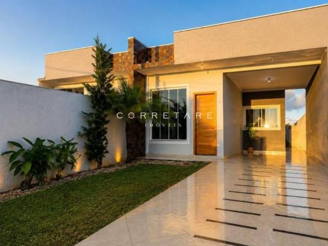 Casa 3 Quartos com Suíte2 VAGAS QUINTAL no Bairro Iguaçu – Araucária