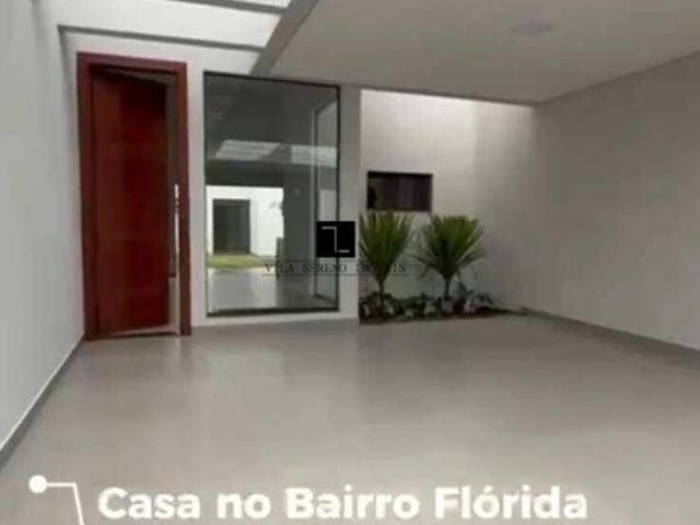 Casa 3 quartos com suíte à Venda no Bairro Flórida em Sete Lagoas Casa de 107 m² em um terreno de 1