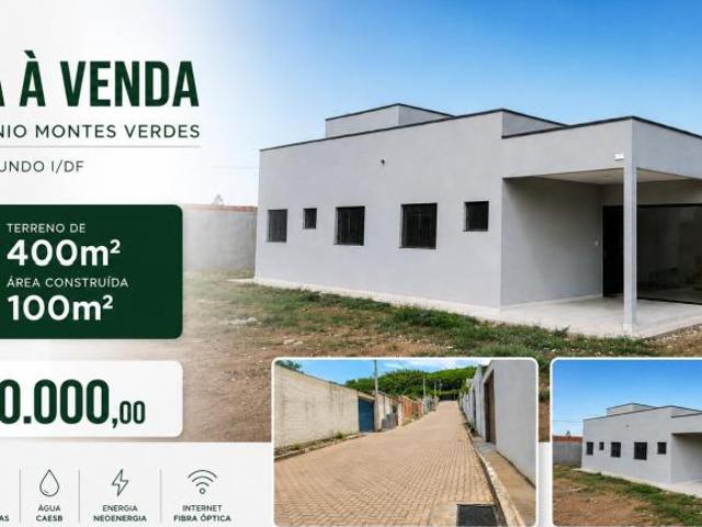 Casa 3 Quartos com Suíte em Condomínio Fechado no Riacho Fundo I Lote de 400 m²| Sucupira