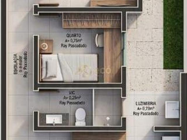 Casa 3 quartos na planta em Campo Largo/PR JD. Iruãma