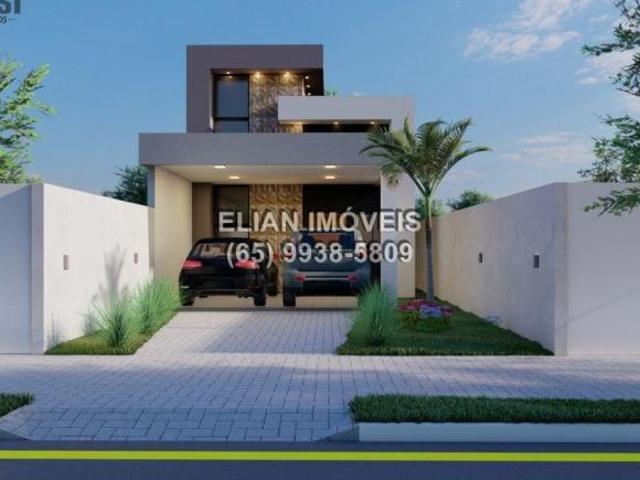 Casa 3 quartos, suíte com closet, piscina,espaço gourmet