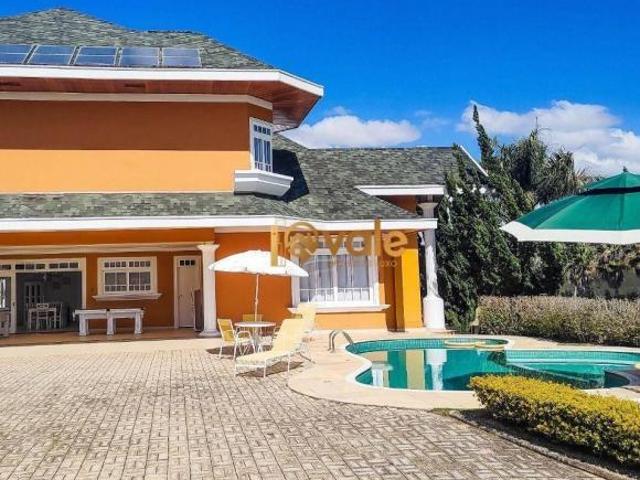 Casa 4 dormitórios à venda, 444 m² Rio Claro Paraibuna/SP