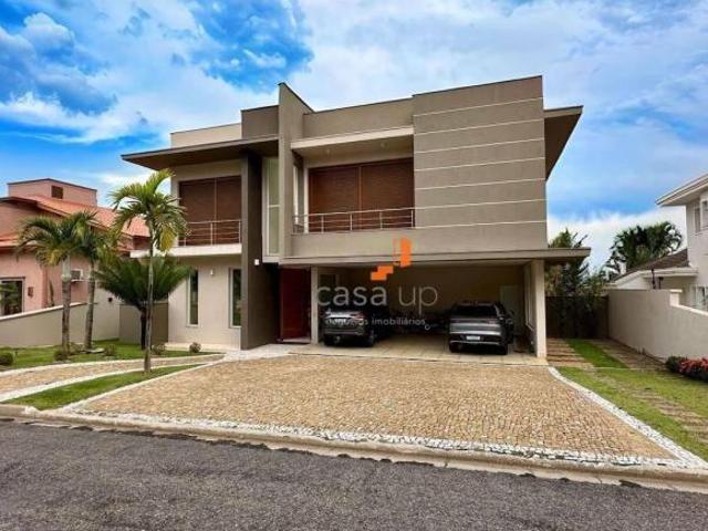 Casa 4 suítes estilo contemporâneo com 625 m2 à venda no Condomínio Sol Vinhedo Village em Vinhedo/S