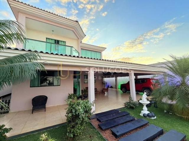 Casa 4 Quartos 2 Suítes + Área Gourmet c/ Churrasqueira | Cond. Parque Colorado