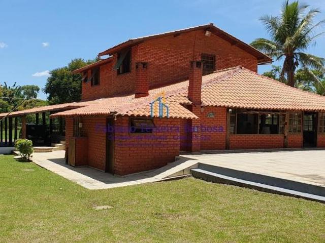 Casa 5/4 em terreno de 15.000 m2 plano, Piscina, Área gourmet e Campo de Futebol com RGI em Rio No