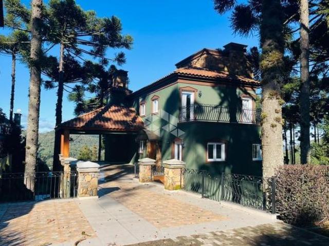 Casa 5 suítes, 567m² privativos, no Condomínio Aspen Mountain, em Gramado
