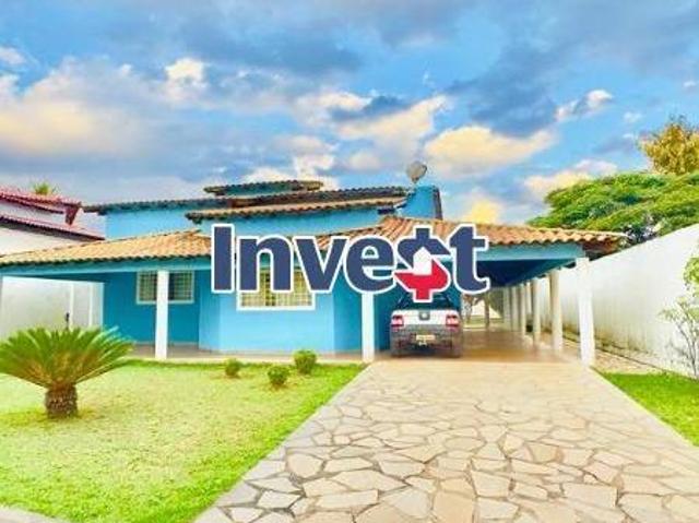 Casa, 5 quartos, lazer completo, condomínio fechado, 800m² Rua 4 Vicente Pires
