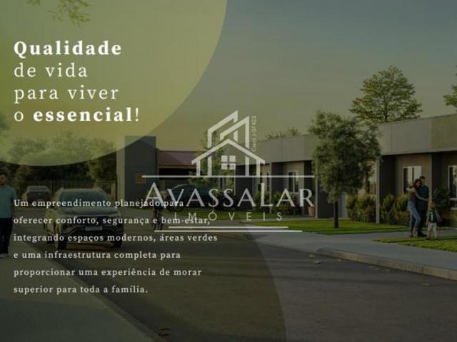 Casa 60m2 em condomínio Residencial Solar do Vale Nações | Fazenda Rio Grande PR