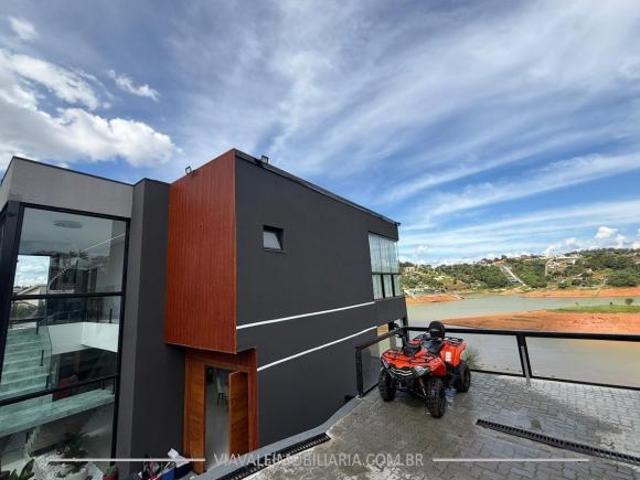 CASA/CHÁCARA NOVA ALTISSIMO PADRÃO 750m²/ 04 SUITES PÉ NA ÁGUA CONDOMÍNIO PARAISO DE IGARATÁ/I
