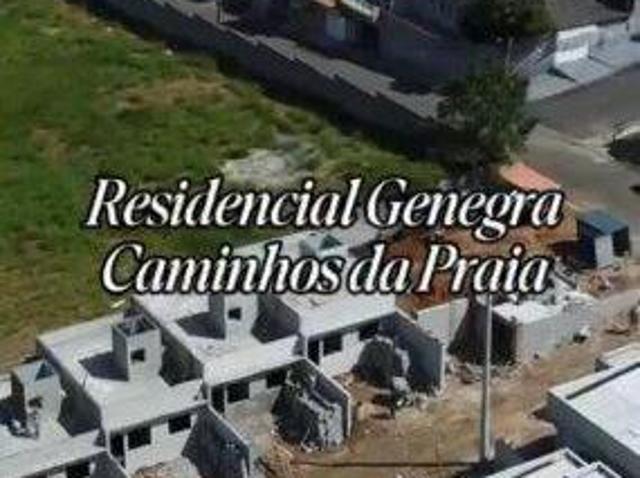 Casas térreas com 2 dormitórios em condomínio para venda na planta