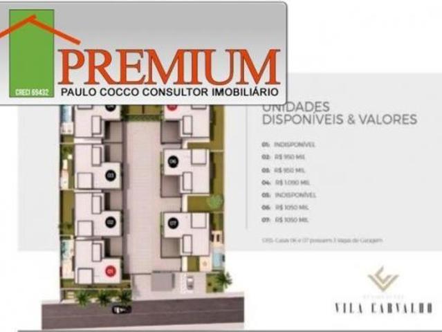 Casas à venda em condomínio em Atibaia, na Vila Giglio, 3 suítes, em construção
