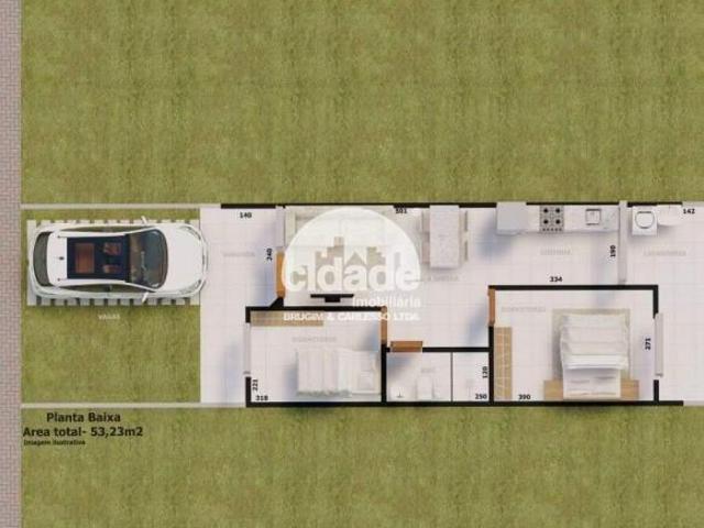 CASAS EM CONSTRUÇÃO NO BAIRRO ECOPARK – CASCAVEL/PR