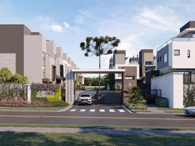 Casas prontas em Condomínio de Luxo no Bacacheri: 3 Quartos, 3 Suítes, 4 Banheiros, 2 Vagas 216,45