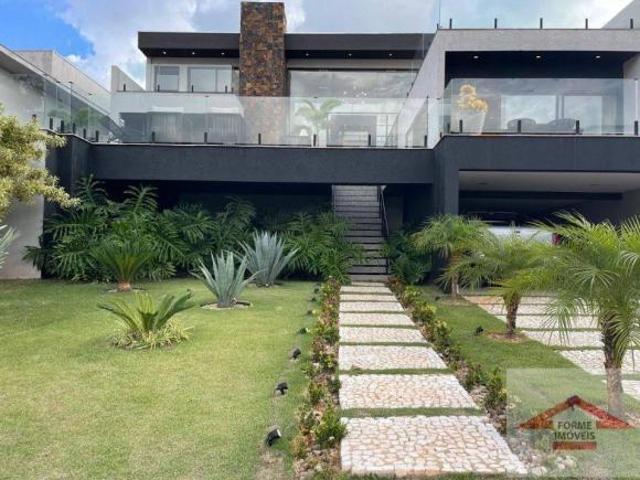 Casa/Sobrado de alto padrão com 4 suítes à venda, 515 m² por R$ 5.950.000 Condomínio Fazenda Serrazu