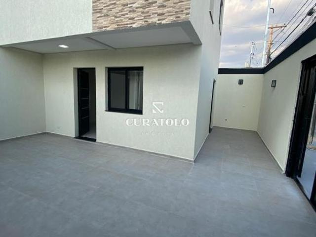 Casa/sobrado novo à venda com 80 m², 2 suítes e 2 vagas, Bom pastor em Santo André