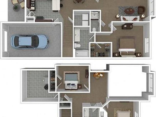 Cascades at Northlake Apartments 3 Bedroom Apartment for Rent at 8700 Long Creek Club Dr, Charlotte, NC 28216 Wedgewood