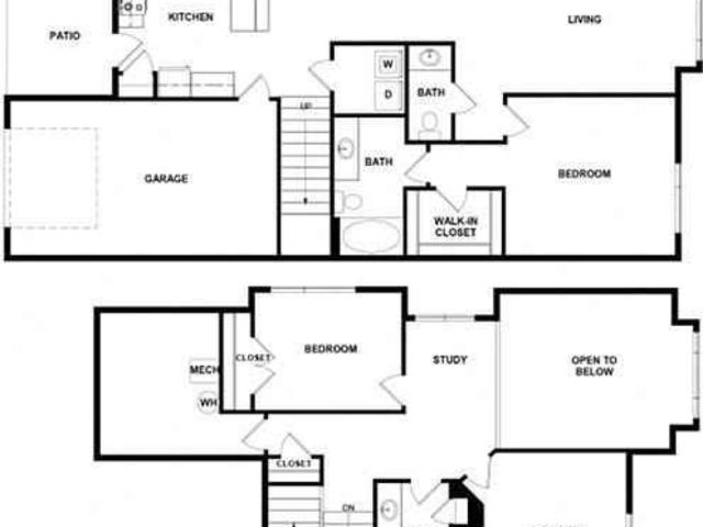 Cascades at Northlake Apartments 3 Bedroom Apartment for Rent at 8700 Long Creek Club Dr, Charlotte, NC 28216 Wedgewood