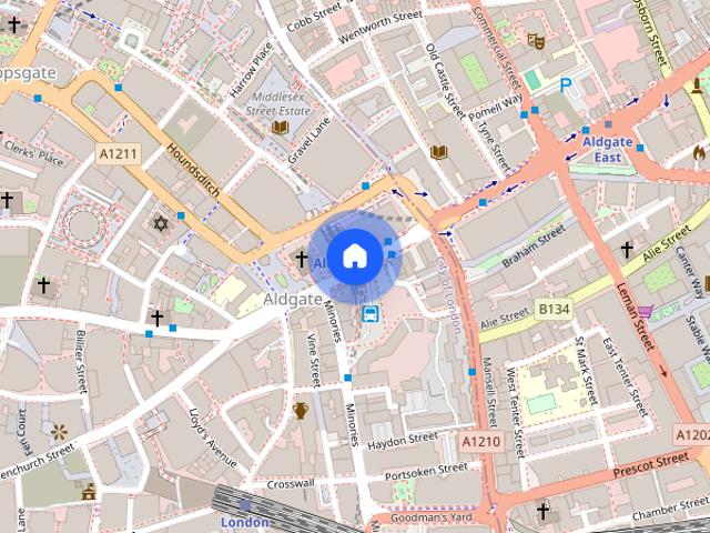 Cassia House, Piazza Walk, Aldgate, London, E1