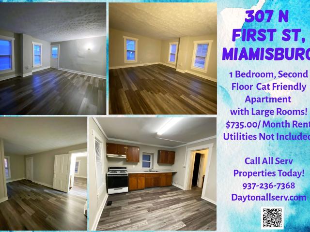 Cat Friendly 1 Bedroom Apartment with Move In Special!