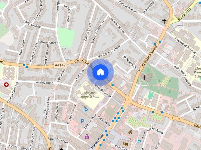 Catherine Street, St. Albans, Hertfordshire