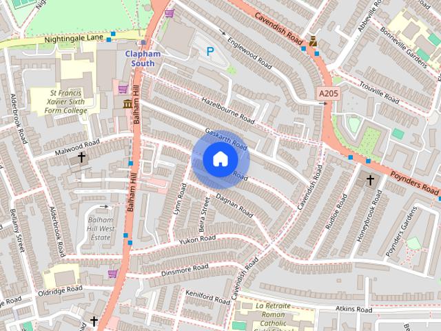 Cathles Road, Clapham South, SW12