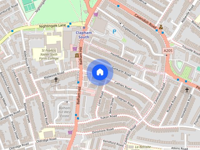 Cathles Road, London, SW12