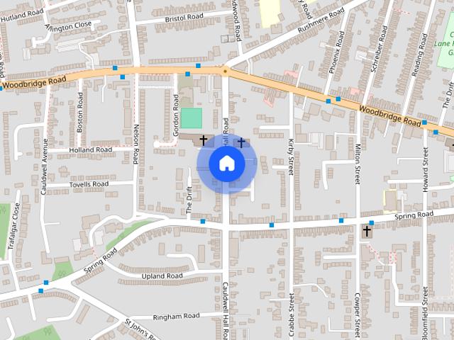 Cauldwell Hall Road, East Ipswich, Ipswich, IP4