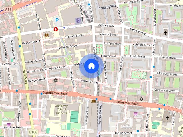 Cavell Street, Whitechapel, London, E1