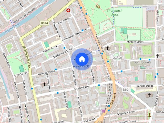 Cavendish Street, Hoxton, Islington, London, N1
