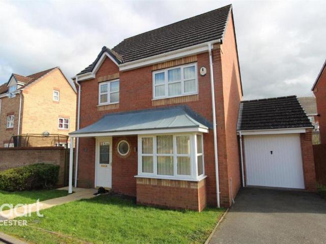 Cawston Close, Leicester 3 bed detached house to rent £1,395 pcm £322 pw