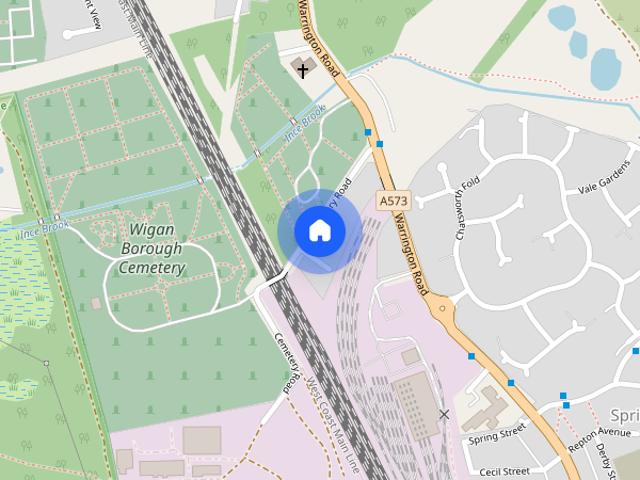 Cemetery Road, Ince, Ince In Makerfield, Wigan, WN3