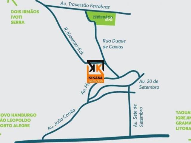 CENTENÁRIO NORTE TERRENO DE ESQUINA 100% PARCELADO