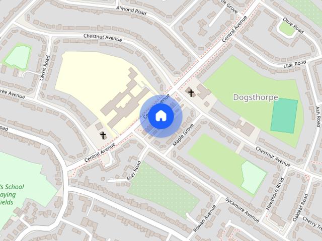 Central Avenue, Dogsthorpe, Peterborough