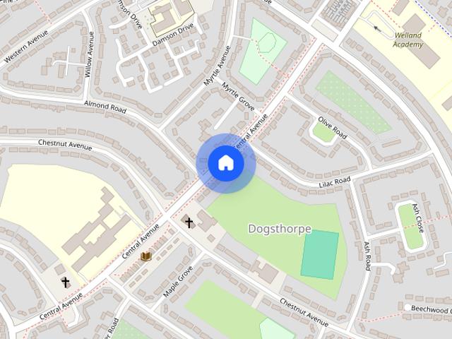 Central Avenue, Dogsthorpe, Peterborough, PE1