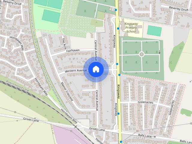 Central Avenue, Kirkby In Ashfield