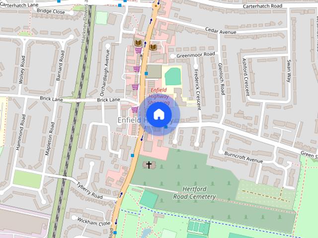 Central Parade, Green Street, Enfield