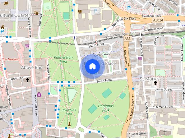 Central Park, City Centre, Southampton, SO14