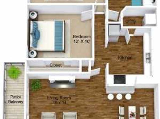 Central Park Place 1 Bedroom Apartment for Rent at 2875 Central Park Way Ne, Grand Rapids, MI 49505 Creston