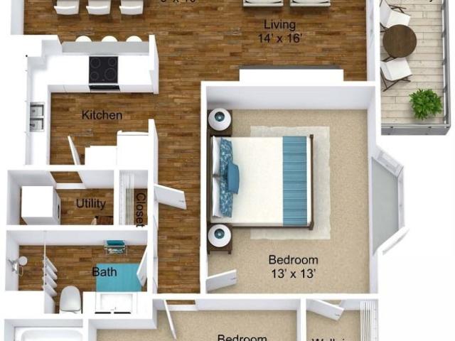 Central Park Place 1 Bedroom Apartment for Rent at 2875 Central Park Way Ne, Grand Rapids, MI 49505 Creston