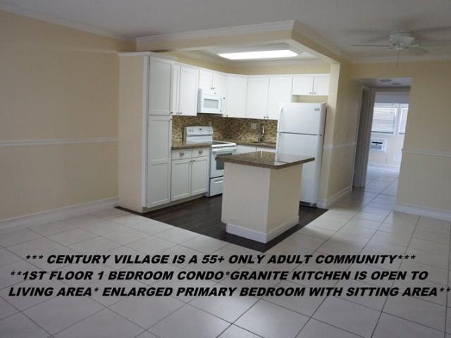 CENTURY VILLAGE 1 BED CONDO_ GRANITE KITCHEN OPEN