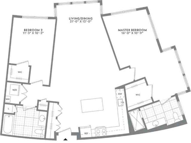Centurion Union Center 2 Bedroom Apartment for Rent at 975 Bonnel Ct, Union, NJ 07083