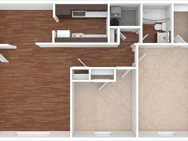 Cedarfield at Churchland Apartments 2 Bedroom Apartment for Rent at 4029 Cedar Ln, Portsmouth, VA 23703