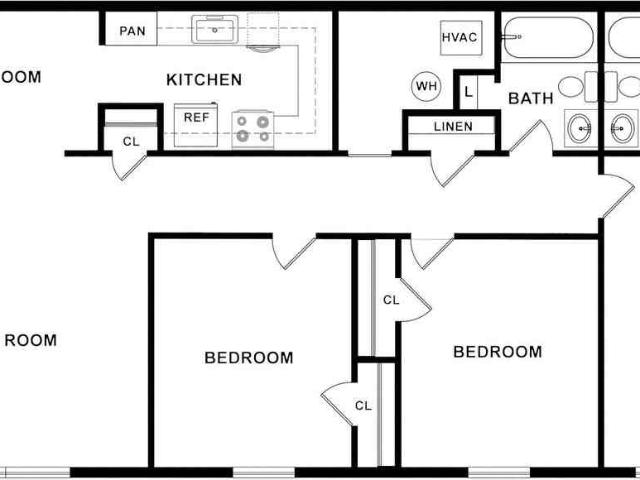Cedarfield at Churchland Apartments 3 Bedroom Apartment for Rent at 4029 Cedar Ln, Portsmouth, VA 23703