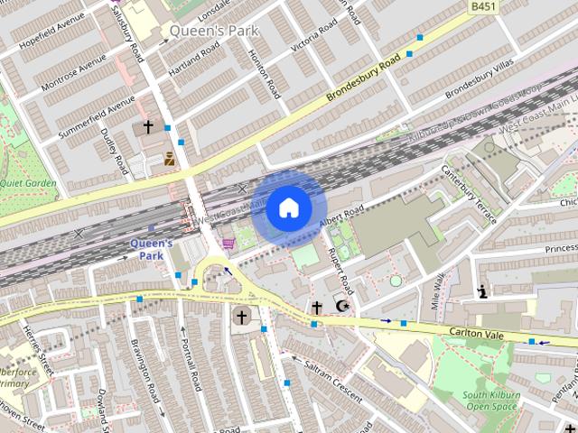 Cedarside Apartments, Queens Park Place, 3 Albert Road, London, NW6