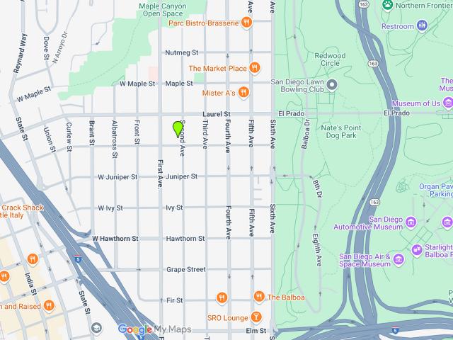 Celtic Arms Studios Studio Apartment for Rent at 2408 2nd Ave, San Diego, CA 92101 Park West